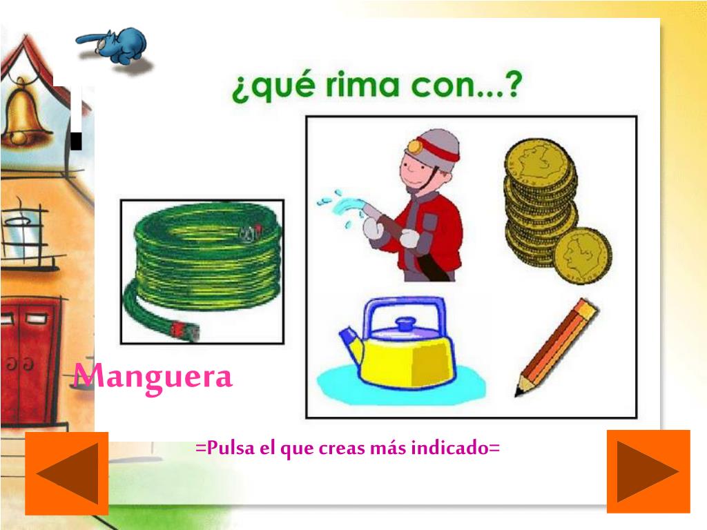 PPT - Qué rima con gato? Qué rima con helado? Qué rima con queso? Qué ...