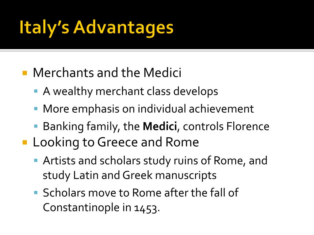 PPT - Italy: Birthplace of the Renaissance PowerPoint Presentation ...