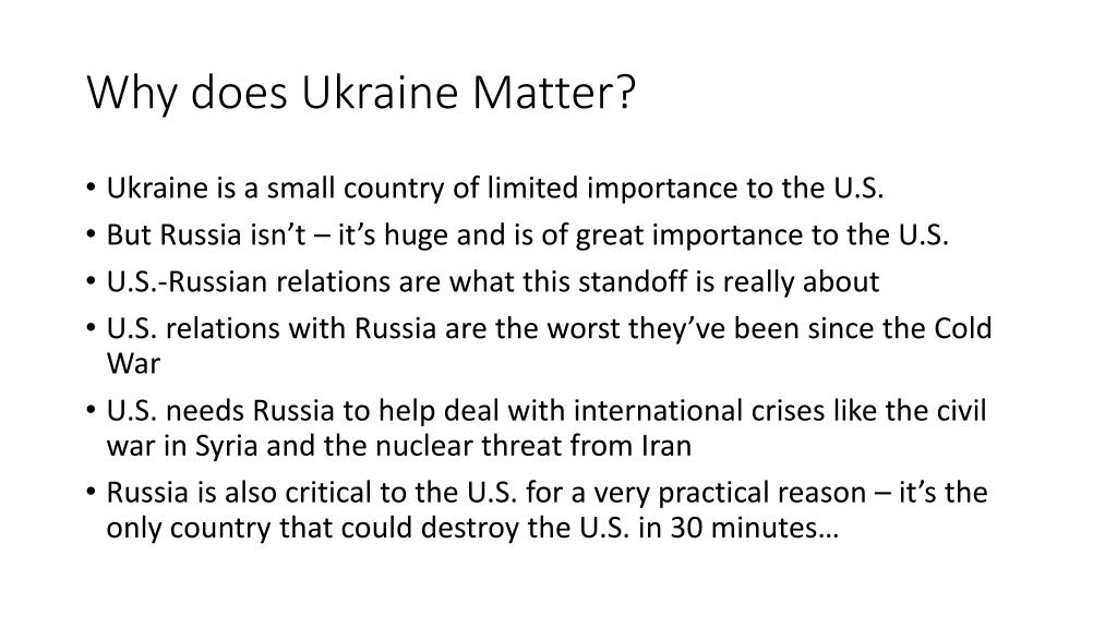 PPT - Russia-Ukraine Conflict in Crimea PowerPoint Presentation, free ...