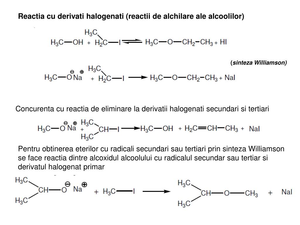 PPT - COMPUŞI ORGANICI CU GRUPE FUNCŢIONALE MONOVALENTE PowerPoint ...