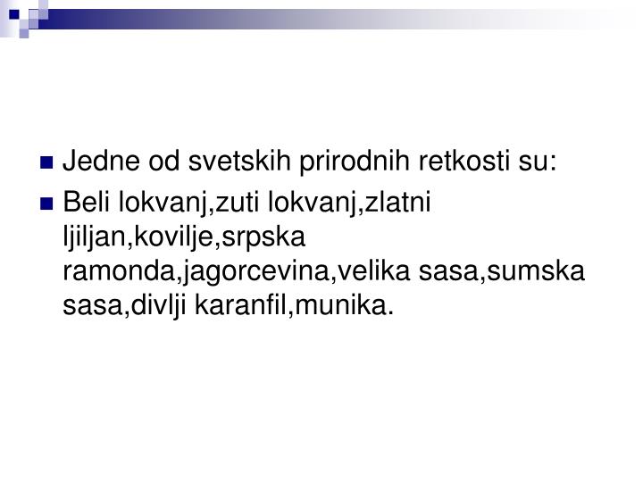 PPT - CRVENE KNJIGE FLORE I FAUNE PowerPoint Presentation - ID:3020509