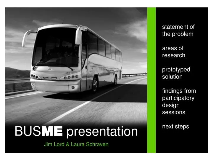 PPT - BUS ME presentation PowerPoint Presentation, free download - ID ...