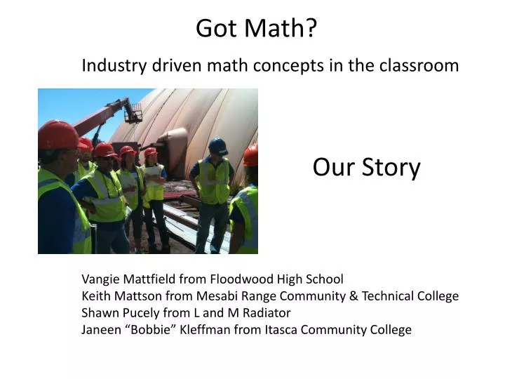 PPT - Got Math? PowerPoint Presentation, free download - ID:3021065