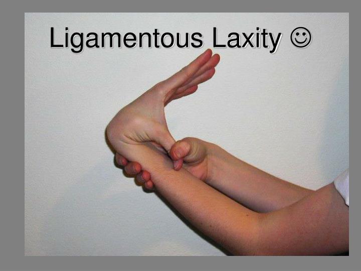 Ligament Laxity