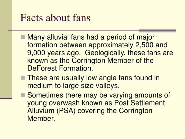 PPT - HOW TO IDENTIFY AN ALLUVIAL FAN PowerPoint Presentation - ID:3021730