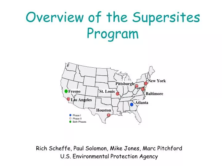 PPT - Overview of the Supersites Program PowerPoint Presentation, free ...