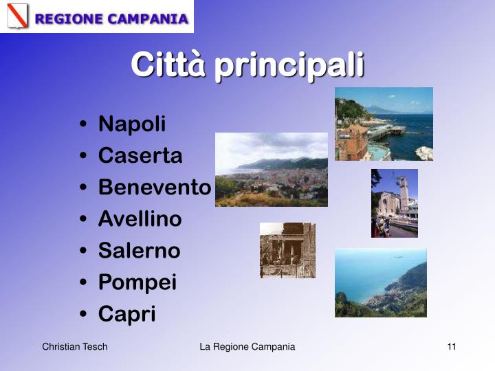 PPT - La Regione Campania PowerPoint Presentation - ID:3022245