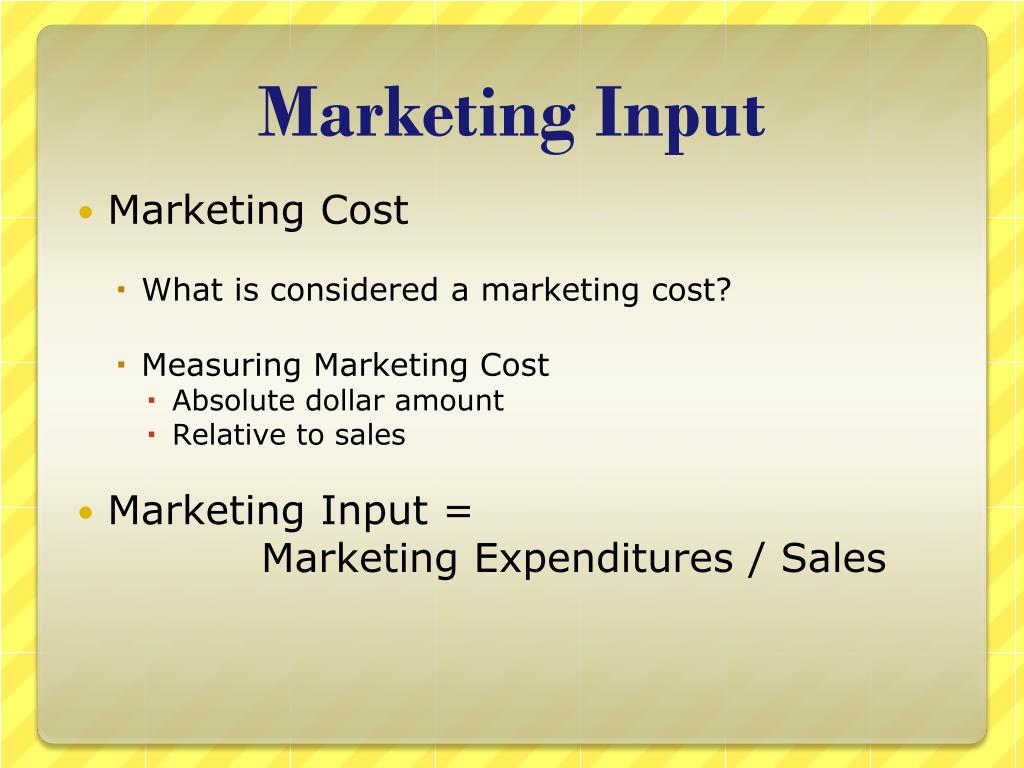 PPT - The Nature of Marketing Productivity Hawkins et al. PowerPoint ...