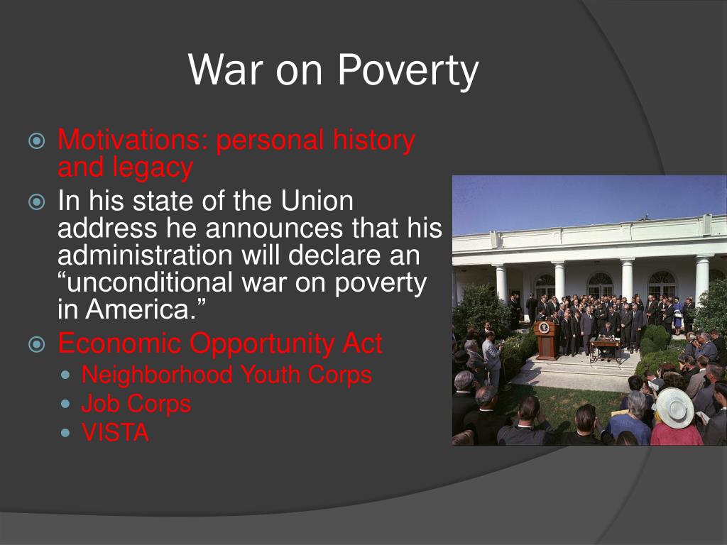 PPT - President Johnson and The Great Society PowerPoint Presentation ...