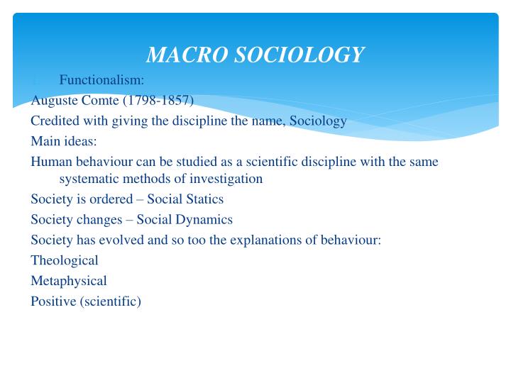 PPT - MACRO SOCIOLOGY PowerPoint Presentation - ID:3024165
