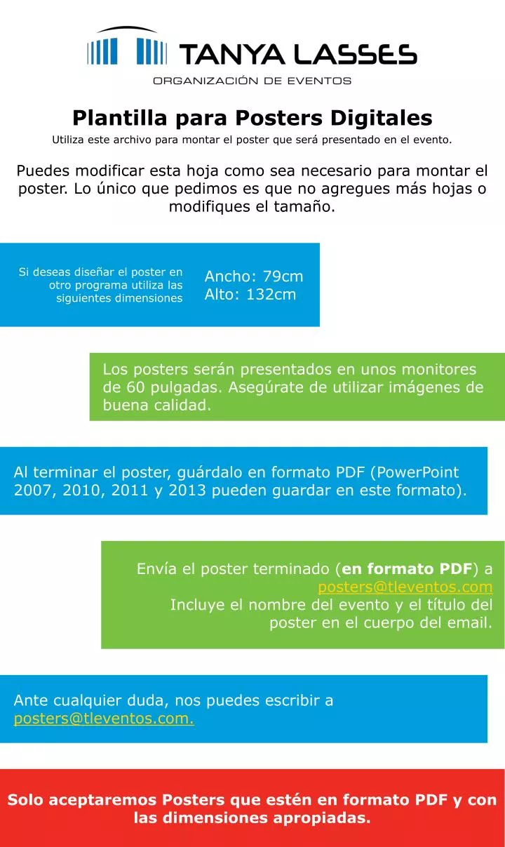 PPT - Plantilla para Posters Digitales PowerPoint Presentation, free ...