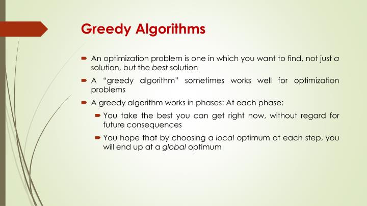 PPT - Fundamentals of Algorithms MCS - 2 Lecture # 7 PowerPoint ...