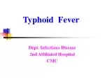 PPT - Typhoid Fever PowerPoint Presentation - ID:3024534