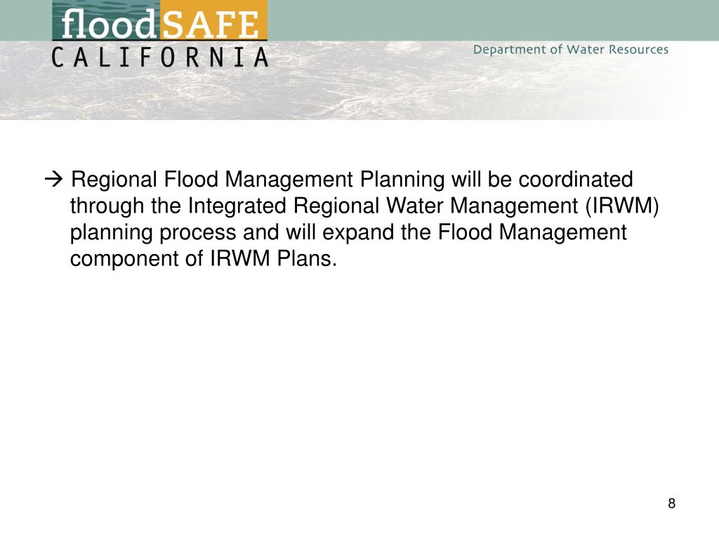 PPT - Rebuilding the System Reducing the Risk California Water Plan ...