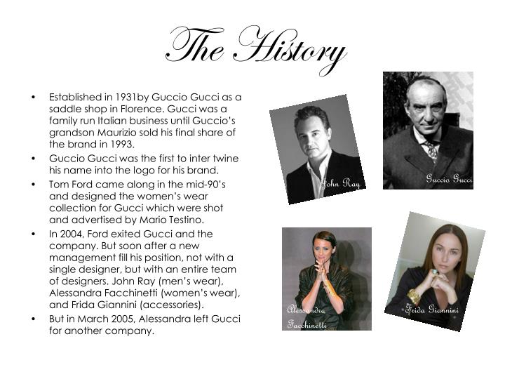 PPT - Gucci PowerPoint Presentation - ID:3024740