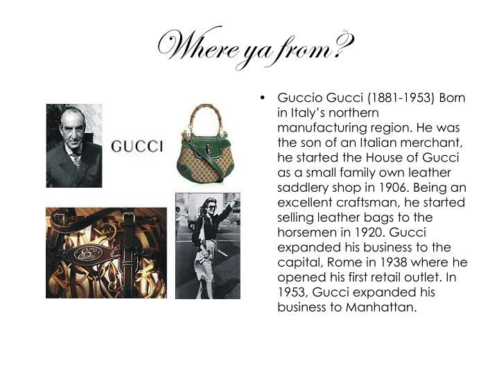 PPT - Gucci PowerPoint Presentation - ID:3024740