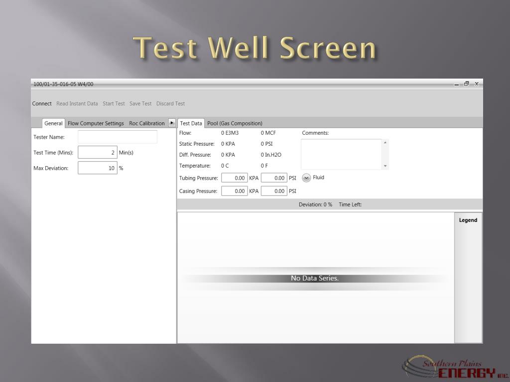 PPT - Southern Plains Energy Well Testing Software (WTS) PowerPoint ...