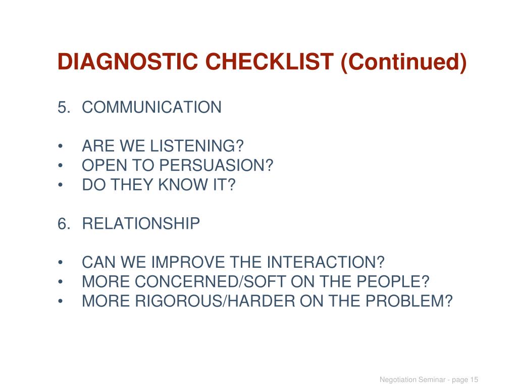PPT - NEGOTIATION SEMINAR - NCMA Sally Cunningham Dave Pronchick March ...