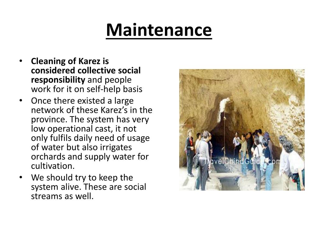 PPT - Traditional KAREZ water management in Pakistan PowerPoint ...