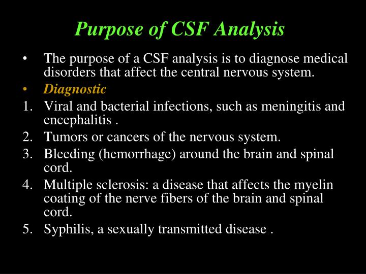 PPT - Cerebrospinal fluid PowerPoint Presentation - ID:3026040