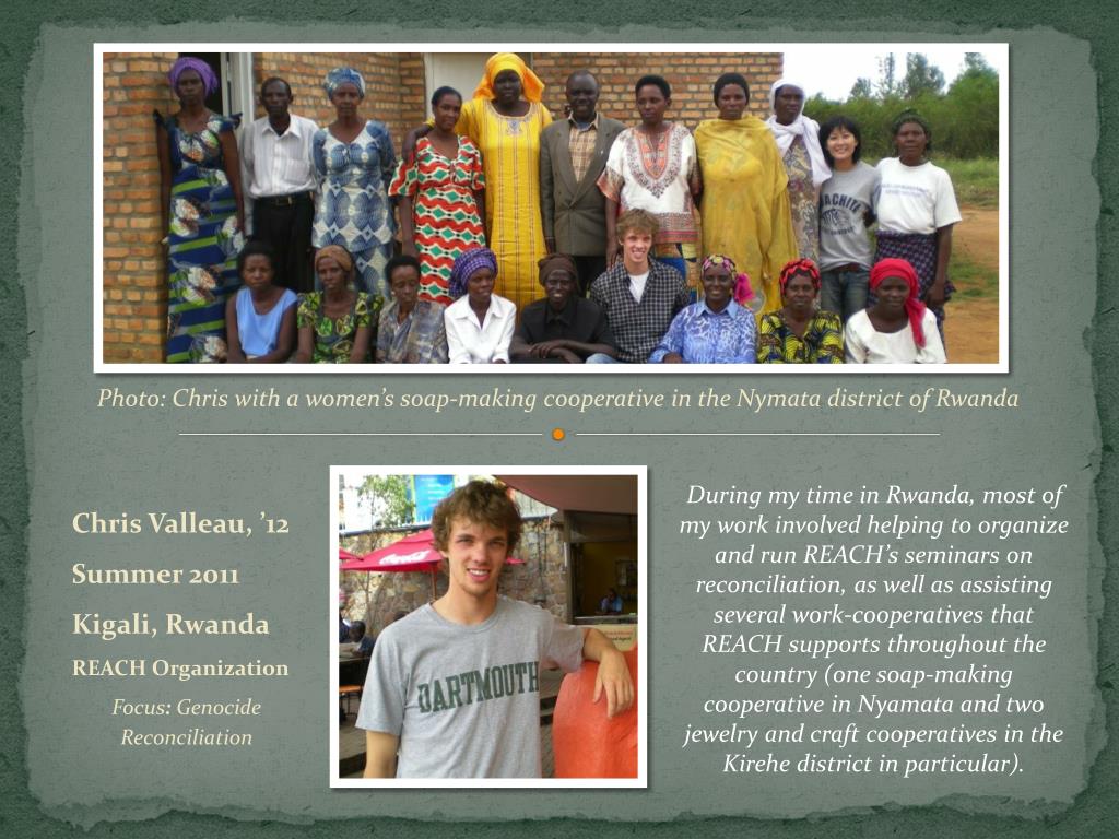 PPT - Healing Through Cooperation: Inspiring Reconciliation in Rwanda ...