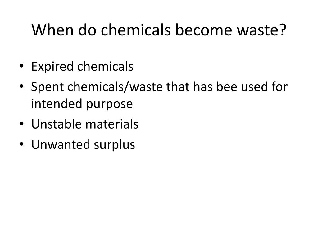 PPT - Chemical Waste Management PowerPoint Presentation, free download ...