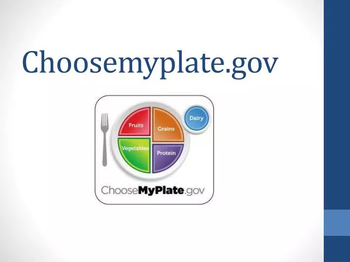 PPT - Choosemyplate PowerPoint Presentation, free download - ID:3026563
