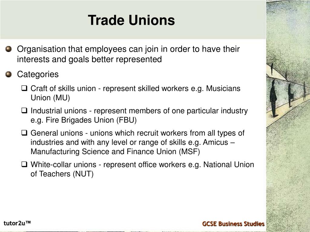PPT - Trade Unions & Employment Law PowerPoint Presentation, free ...