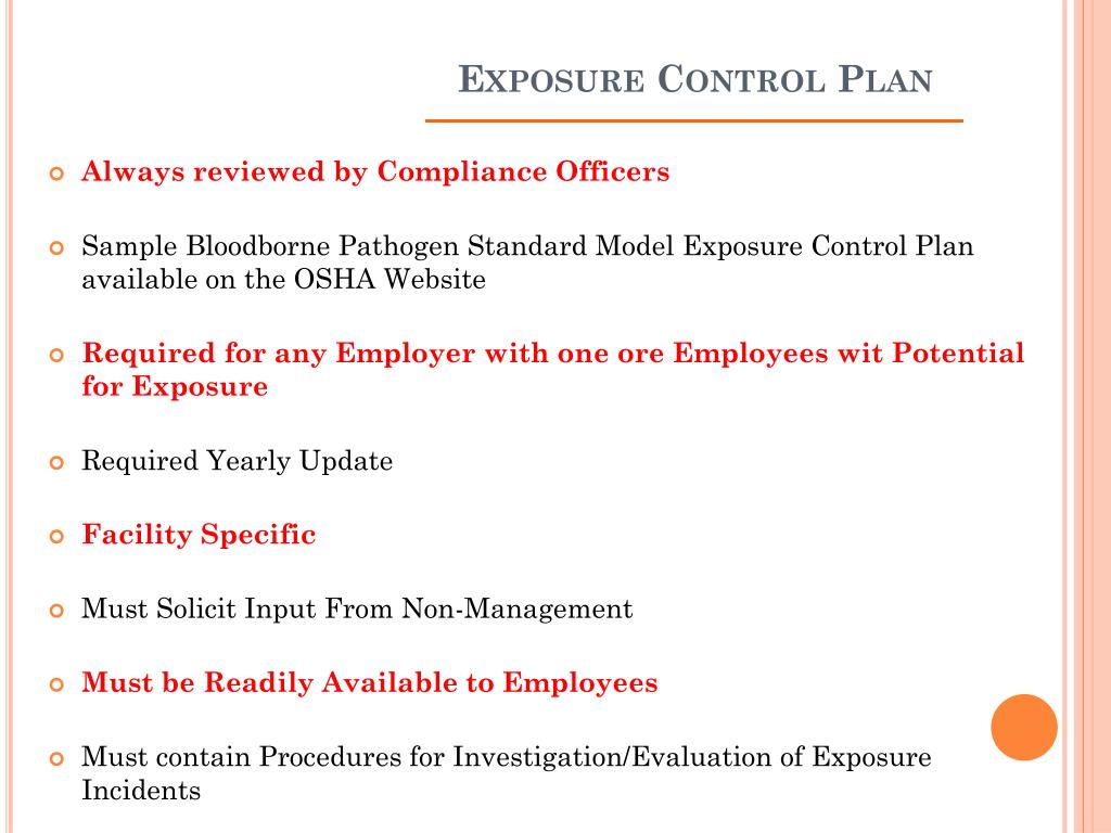 PPT - HEALTH CARE FACILITY INFECTION CONTROL PROGRAM An Employee Health ...