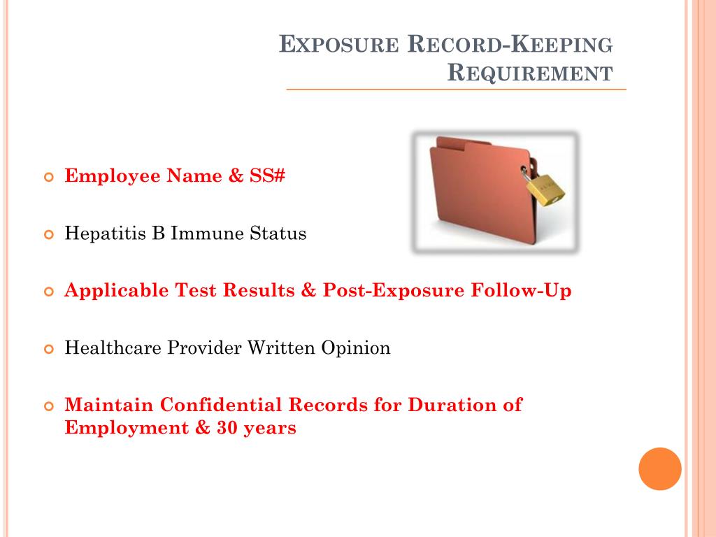 PPT - HEALTH CARE FACILITY INFECTION CONTROL PROGRAM An Employee Health ...