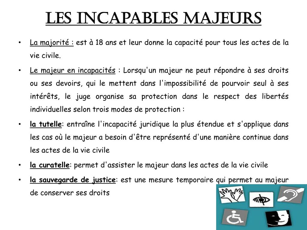 PPT - La capacité juridique des personnes PowerPoint Presentation, free ...