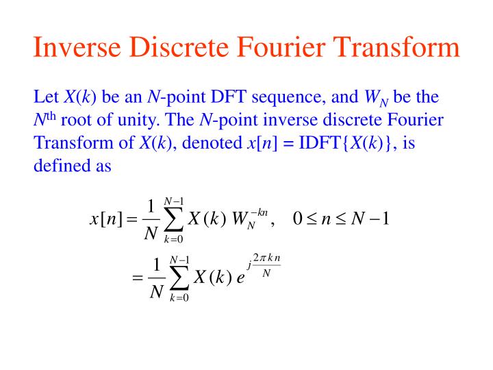 PPT - Discrete Fourier Transform PowerPoint Presentation - ID:3027159 PPT - Discrete Fourier Transform PowerPoint Presentation - ID:3027159