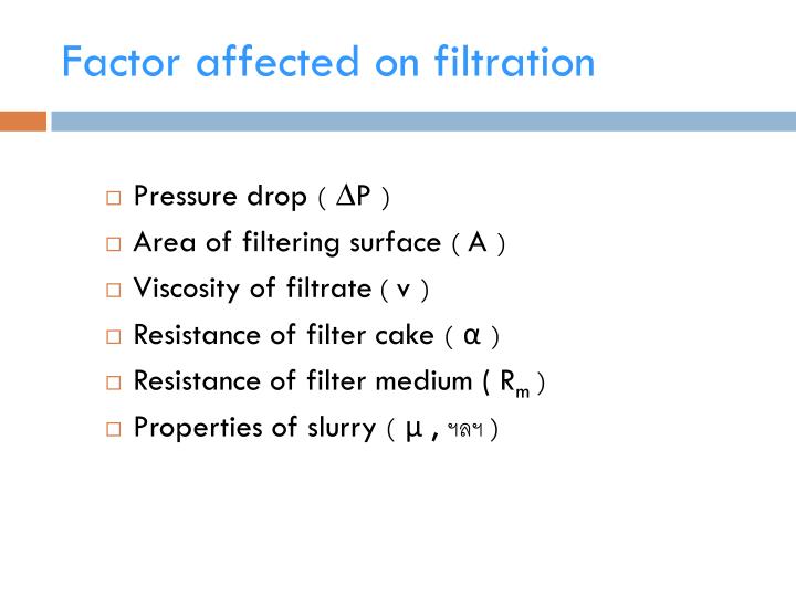 PPT - Filtration PowerPoint Presentation - ID:3027171