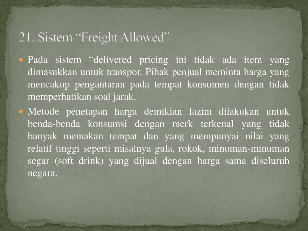 PPT - KEBIJAKSANAAN-KEBIJAKSANAAN HARGA PowerPoint Presentation, free ...