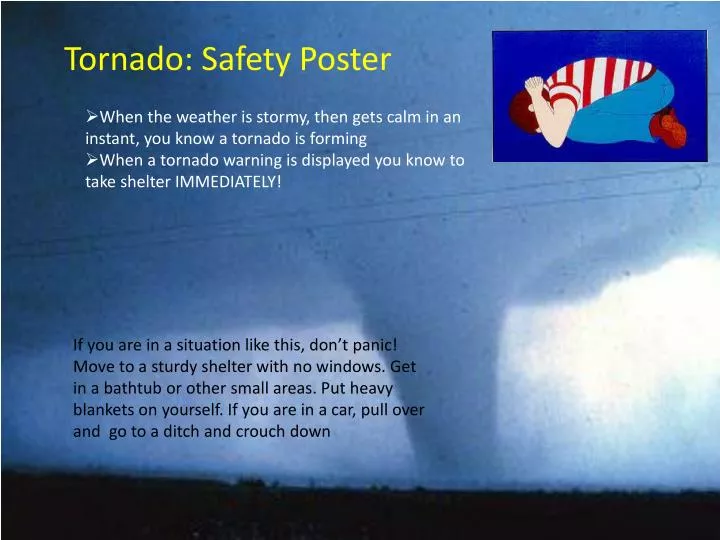 PPT - Tornado: Safety Poster PowerPoint Presentation, free download ...