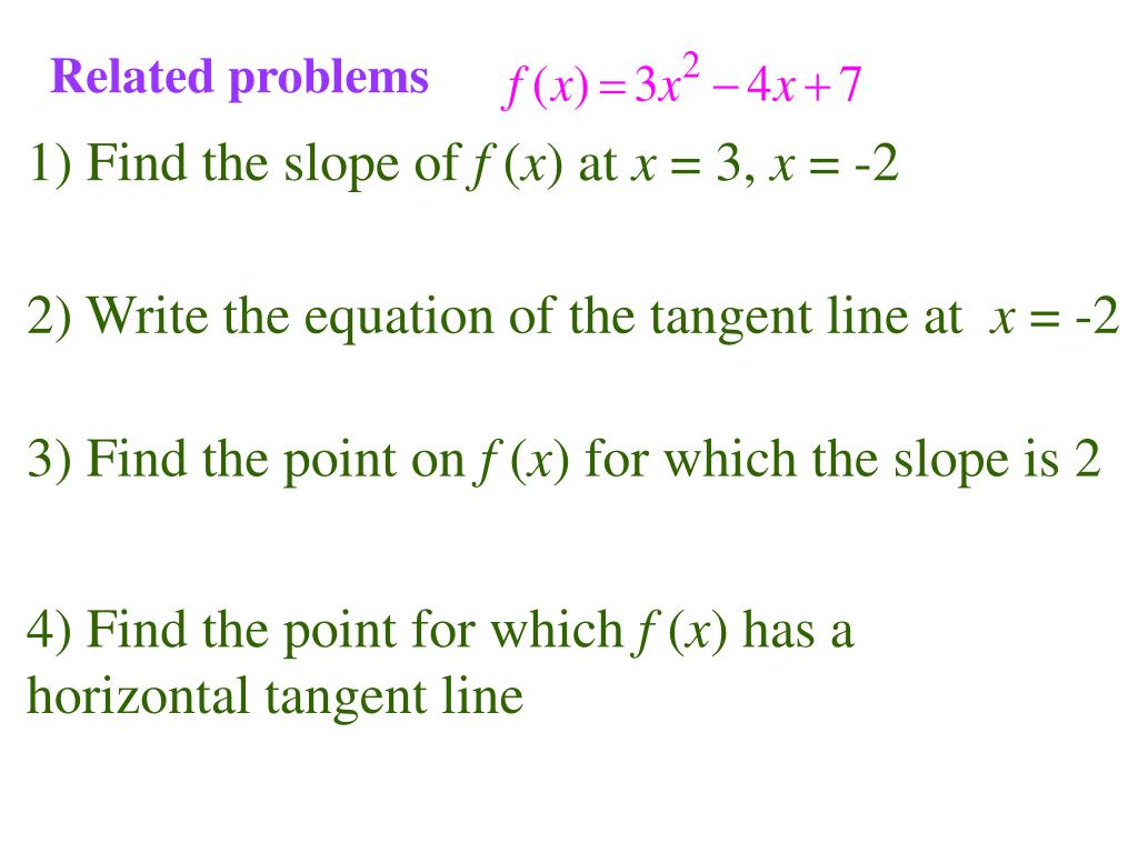 PPT - The Derivative-Instantaneous rate of change PowerPoint ... PPT - The Derivative-Instantaneous rate of change PowerPoint ...