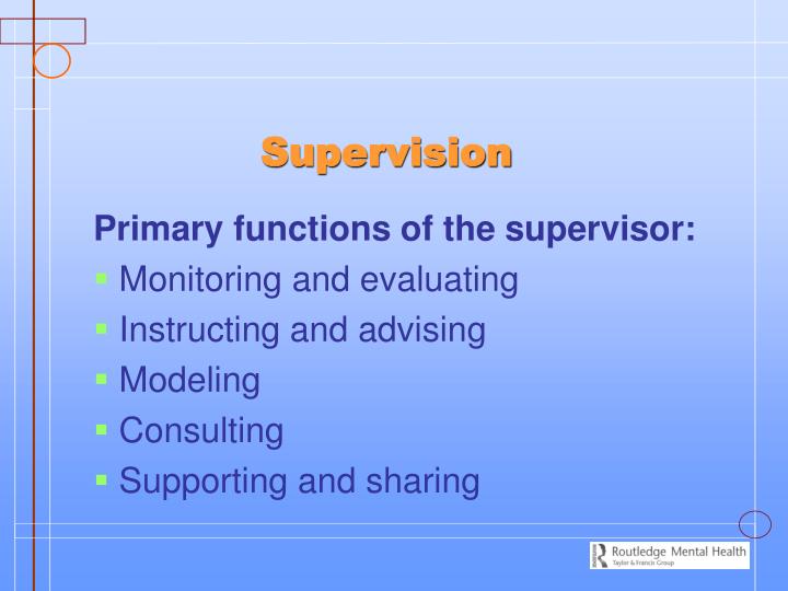 PPT - Chapter Ten Supervision, Coaching, and Consultation PowerPoint ...