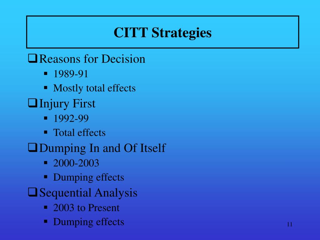 PPT - What’s New at the Canadian International Trade Tribunal ...