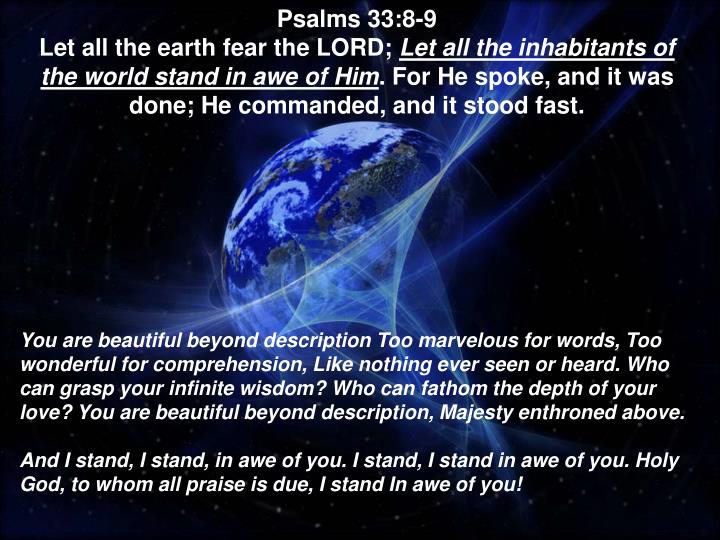 PPT - Rev 14:7 “Fear God and give glory to Him . . .” PowerPoint ...