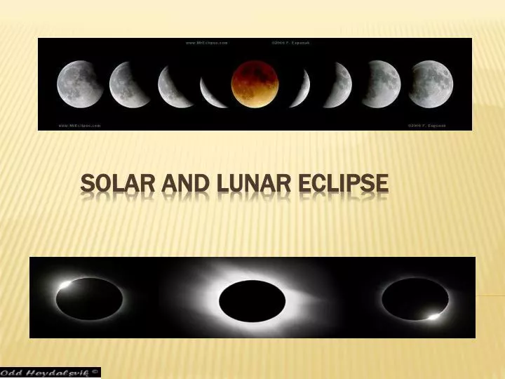 PPT - Solar and Lunar Eclipse PowerPoint Presentation, free download ...