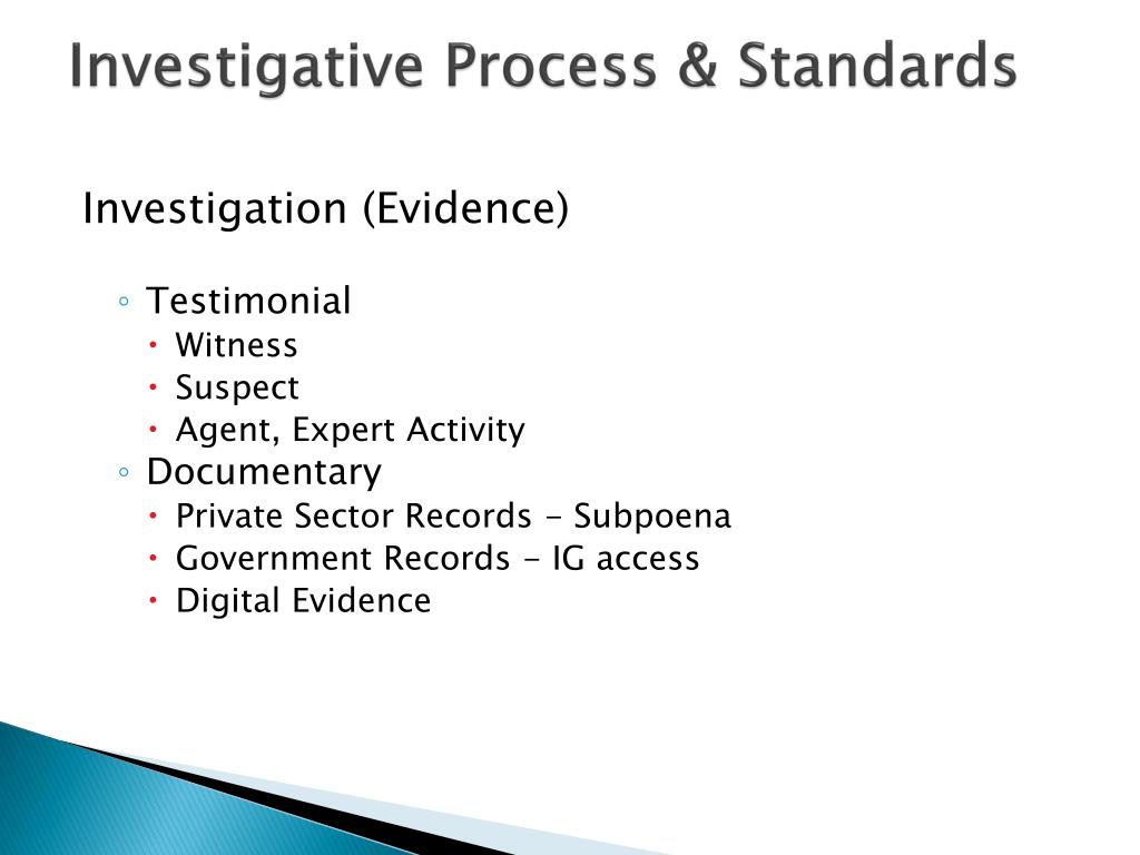 PPT - CIGIE Investigations Committee FAEC Annual Conference November 27 ...