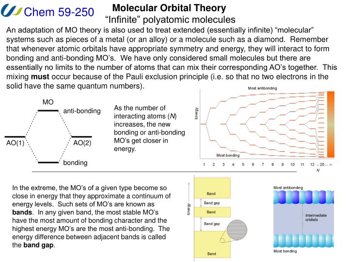 PPT - Molecular Orbital Theory PowerPoint Presentation - ID:3028885