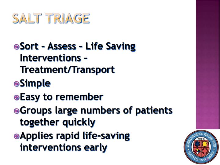 PPT - Guidelines for Mass Casualty Triage PowerPoint Presentation - ID ...