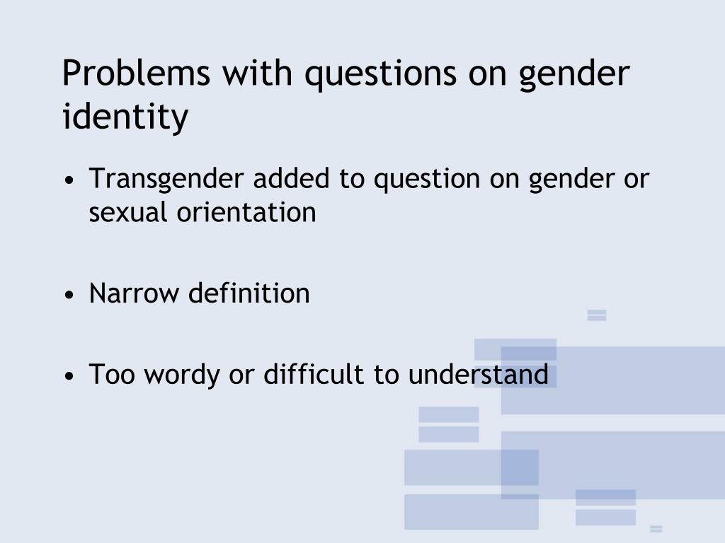 PPT - Measuring sex, gender & gender identity PowerPoint Presentation ...
