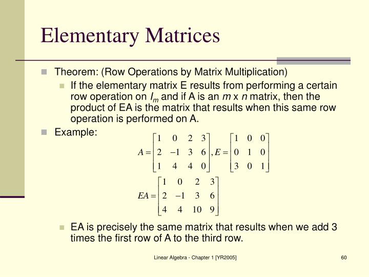 PPT - Linear Algebra PowerPoint Presentation - ID:3029647