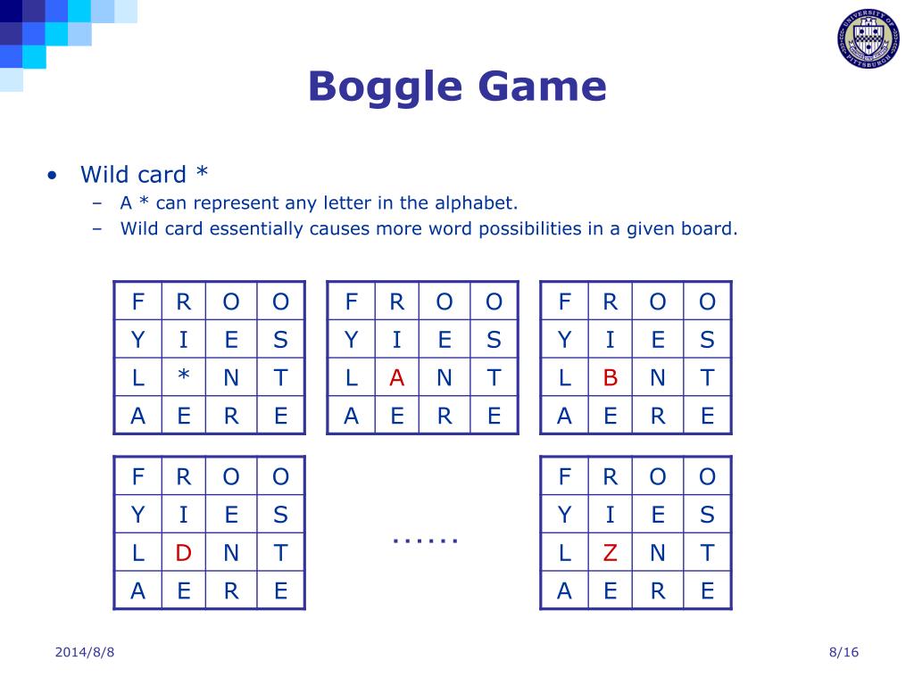 PPT - Boggle Game: Backtracking Algorithm Implementation PowerPoint ... PPT - Boggle Game: Backtracking Algorithm Implementation PowerPoint ...