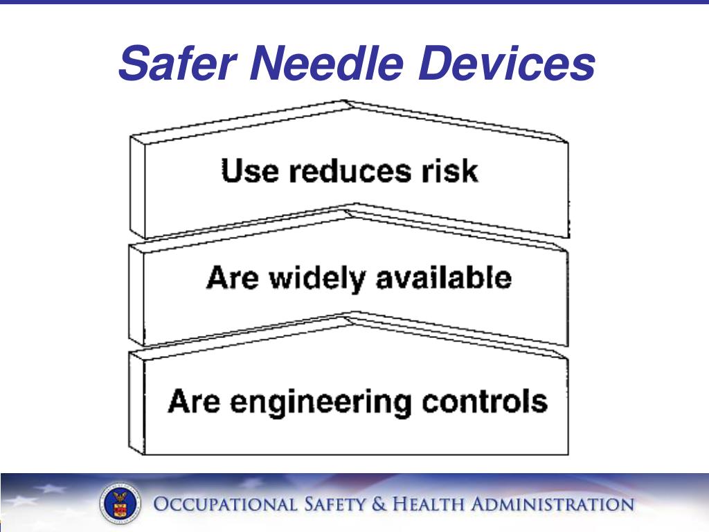 PPT - Safer Needle Devices: Protecting Health Care Workers PowerPoint ...