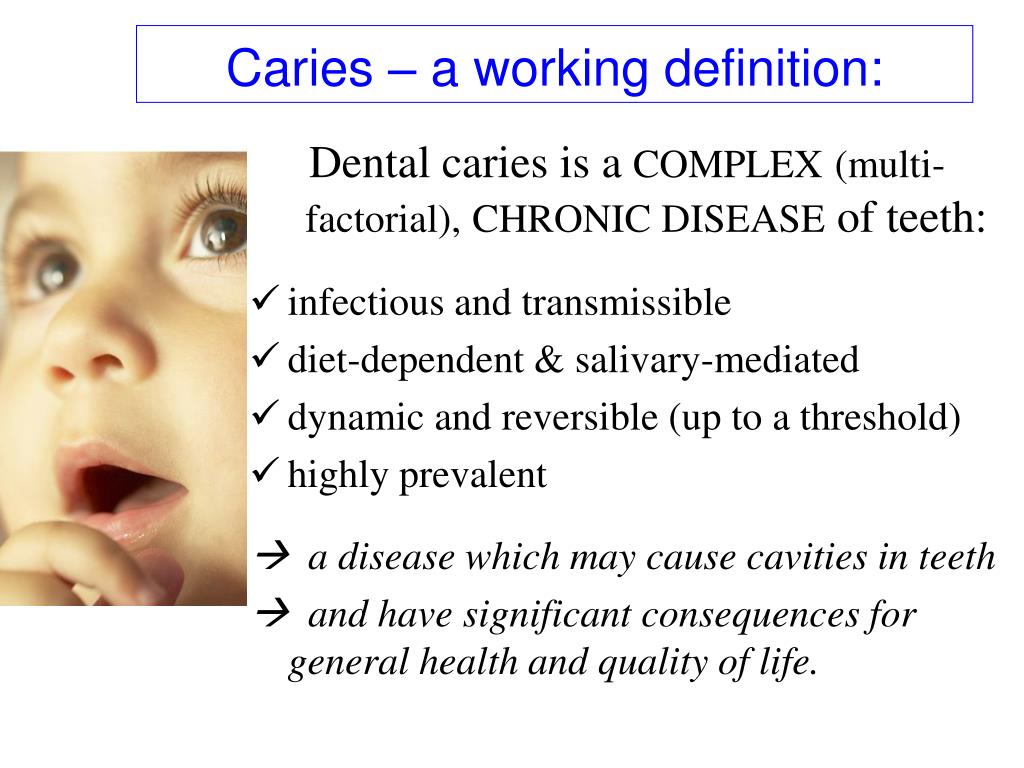PPT - Infant Oral Health and Early Childhood Caries: Issues & Promising ...