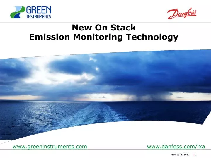 PPT - New On Stack Emission Monitoring Technology PowerPoint ...