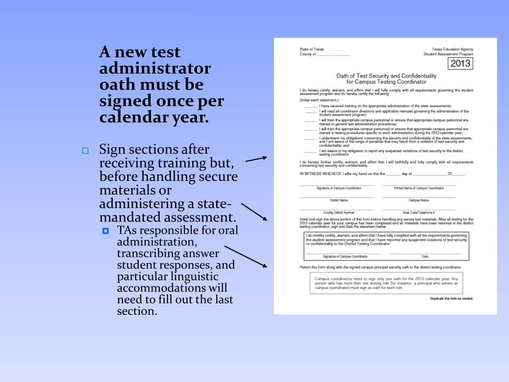PPT - 201 3 Campus General Test Administrator Training STAAR, STAAR-M ...